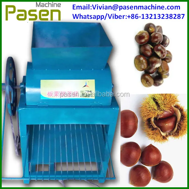 Automatic Chestnut Thorn Peel Machine | Chestnut Husking Machine - Buy ...