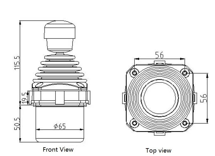Industrial Joystick Boom Lift For Replacementof Jlg 1001118417 ...
