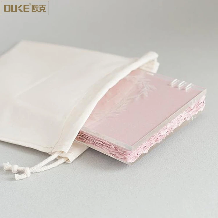 Custom Clear Plastic Spiral Notebook Acrylic Book Cover - Buy Acrylic ...