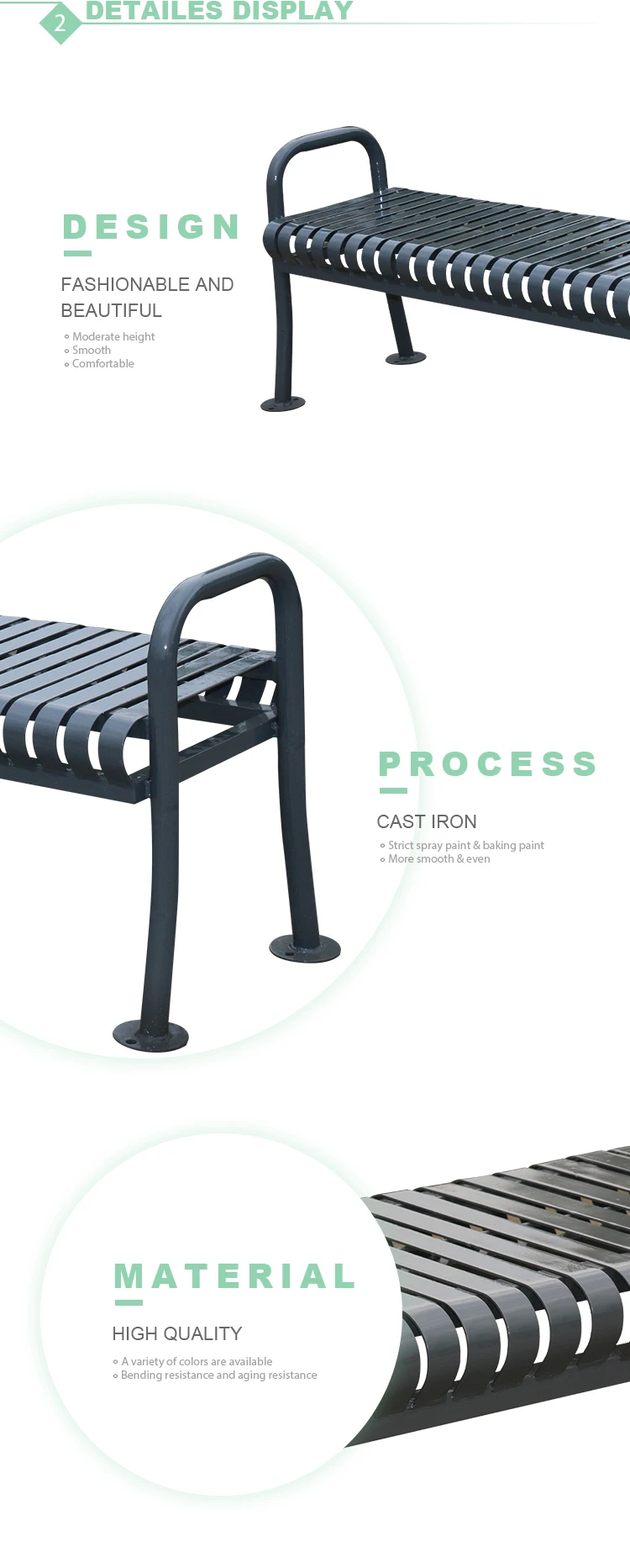 2018 Metal Frame Bus Stop Bench Outdoor Bench Seat - Buy Bus Stop Bench ...