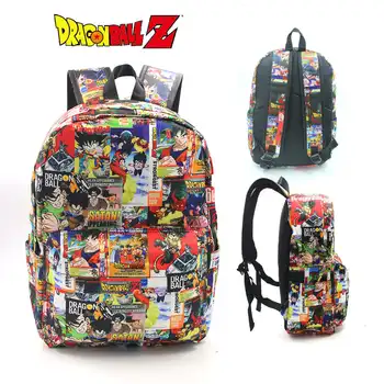 Japanese Manga Dragon Ball Z Goku Backpack Cartoon Fashion Student ...