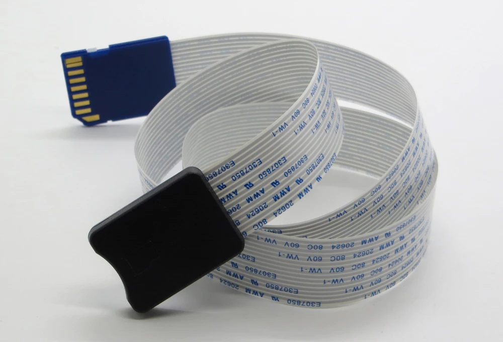 Plastic + Ffc Material Sd To Micro Sd Male To Female Cable - Buy Sd To ...