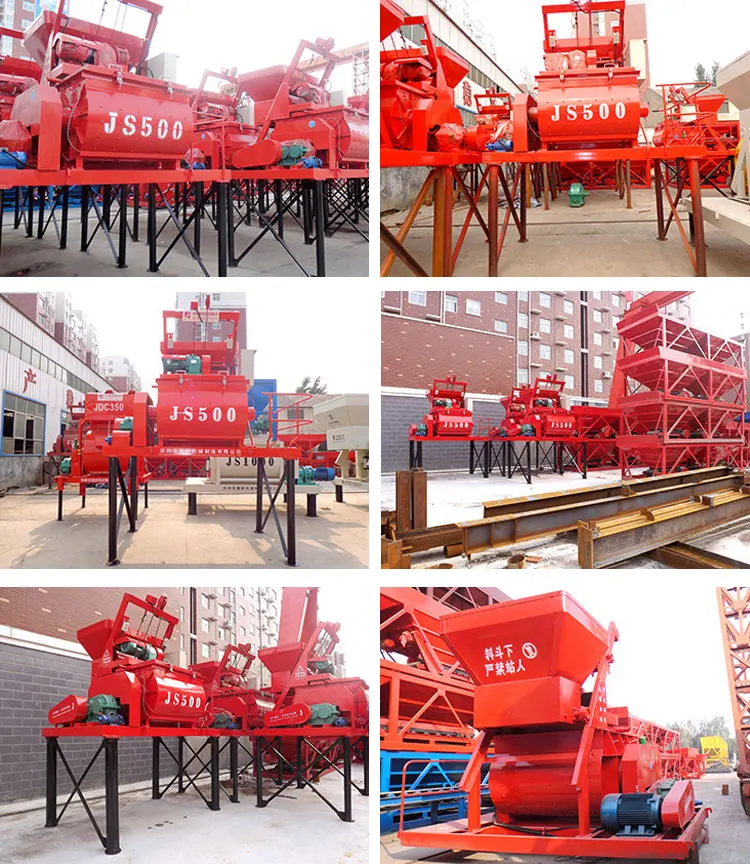 China Famous Brand Cement Mixing Machine Js Series Js500 Elba 0.5m3 ...