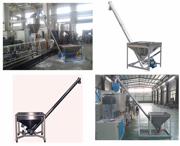 Powder Hopper Feeder - Efficient Automatic Granules Masterbatch Pellet ...