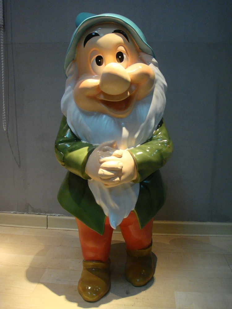 Resin Sculpture,Snow White And The Seven Dwarfs,Frp Cartoon Statue ...