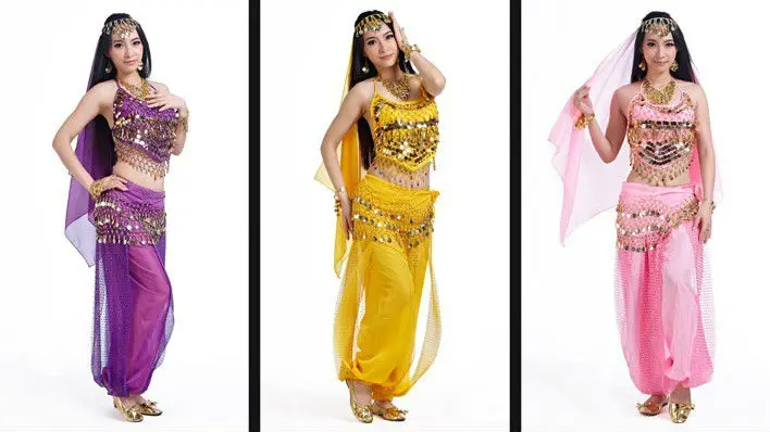 Five-piece Belly Dance Costumes/arabic Dance Set - Buy Belly Dance ...