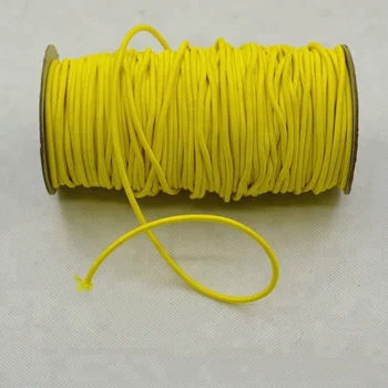 Round Elastic Cord 1mm 1.5mm 2mm 3mm - Buy Round Elastic Cord,Thick ...