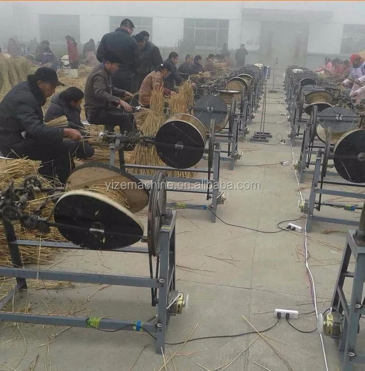 Hay Band Straw Rope Spinning And Straw Rope Making Machine/ Grass Rope ...