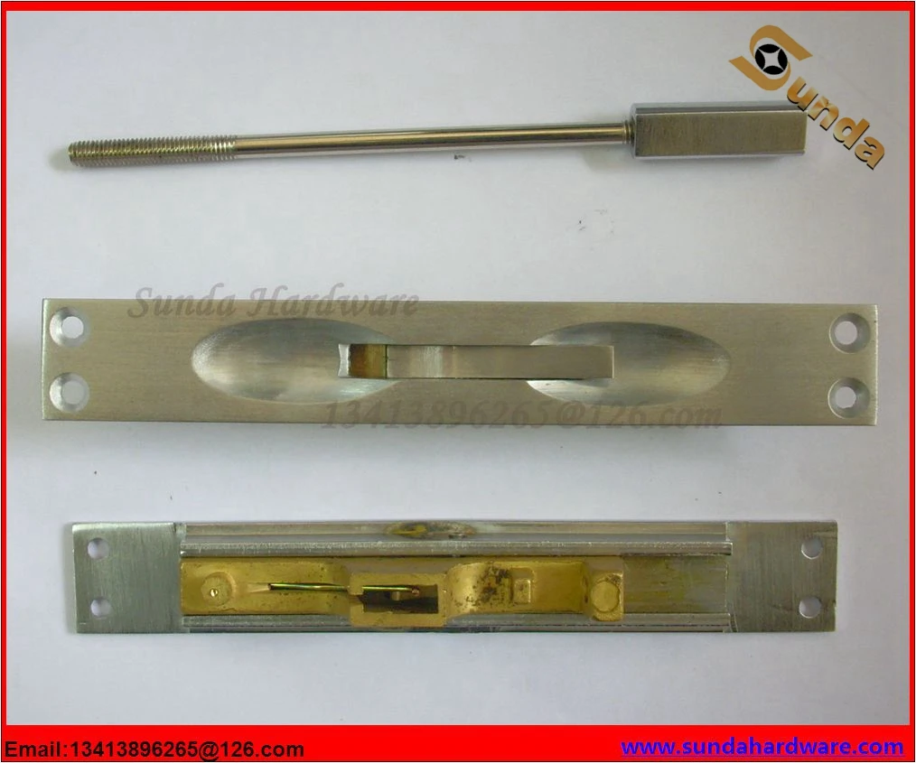 Stainless Steel Doorl Box Drop Bolt Lock With Matte Black Finish - Buy ...