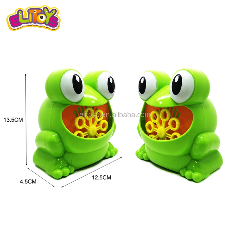 Frog Bubble Machine Toy With Battery Automatic Soap For Kids - Buy ...