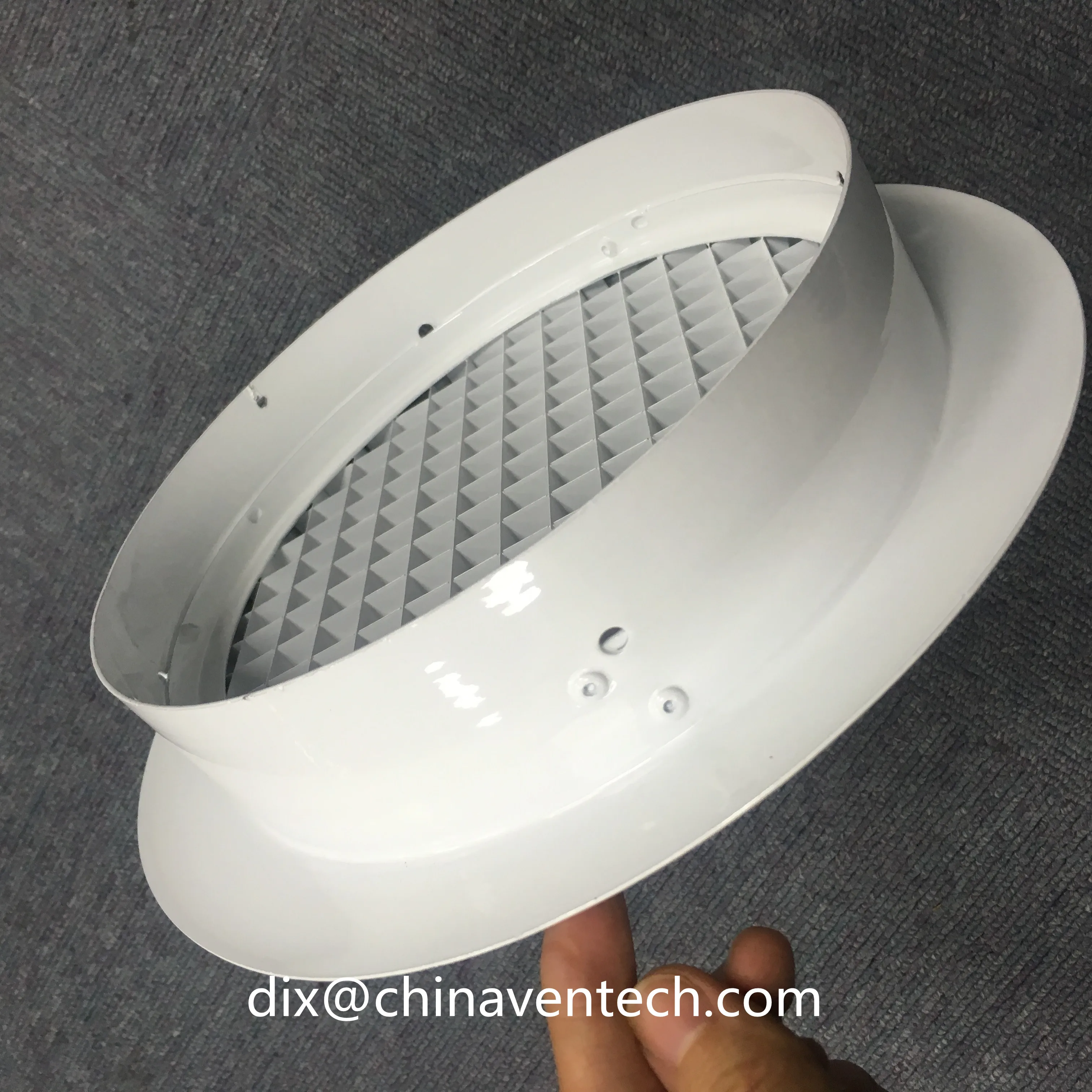 10 Round Diffuser Air Duct Vent Covers Round Egg Crate Grille - Buy Air ...