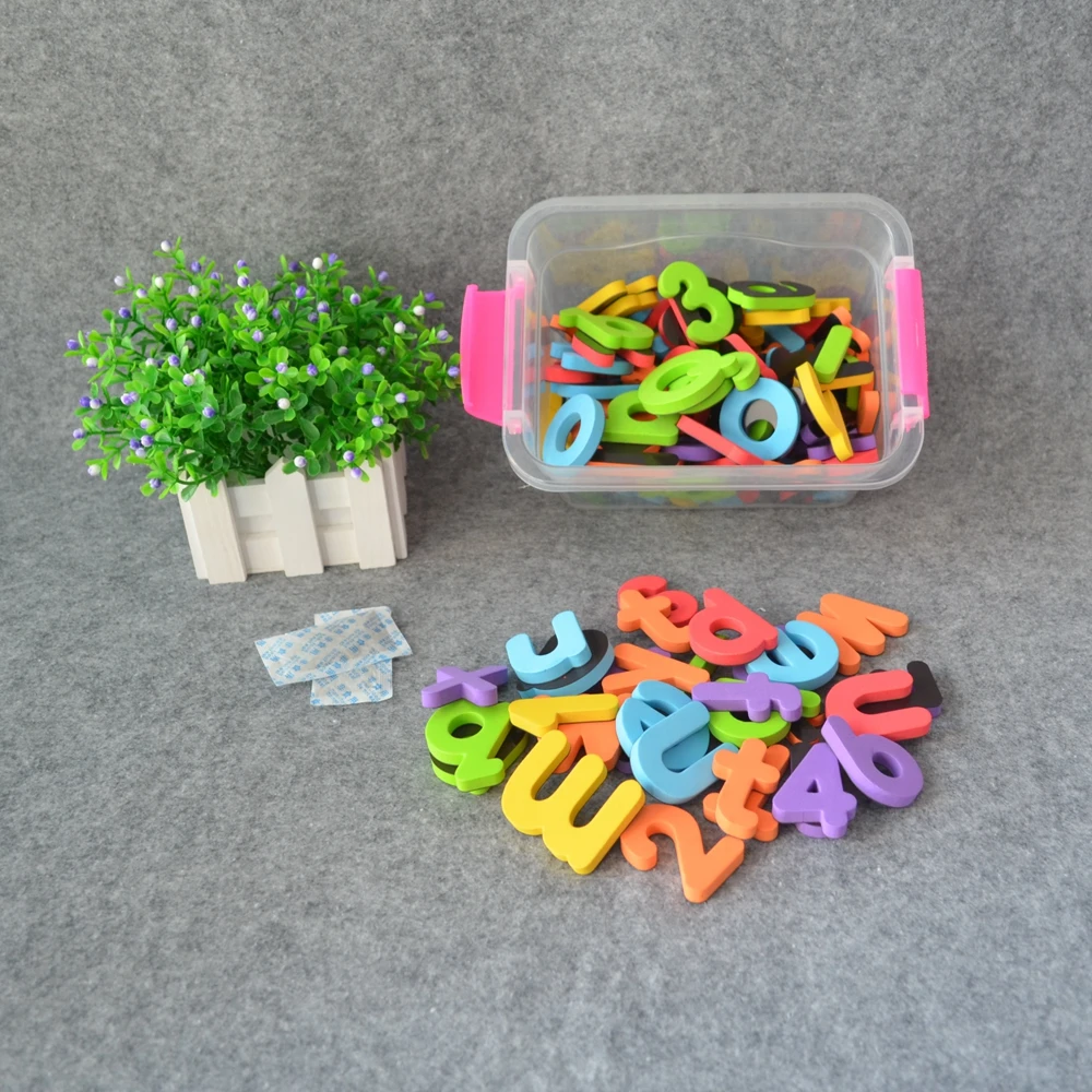 2021 Eva Magnetic Letters Alphabet Fridge Magnet Educational Learn Foam ...