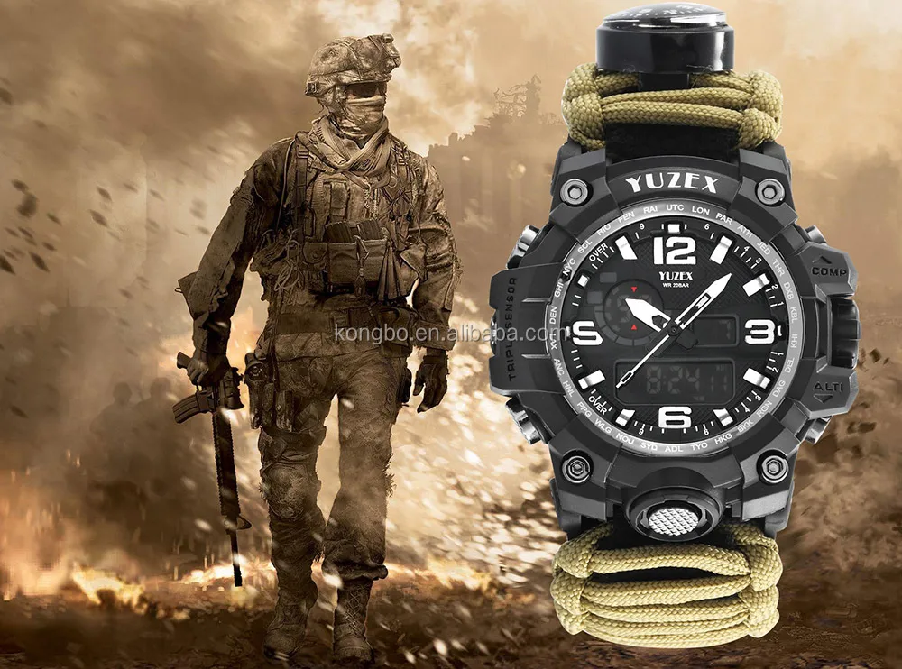 Kongbo Outdoor G5 Yuzex Multifunctional Paracord Weaving 50m Waterproof ...