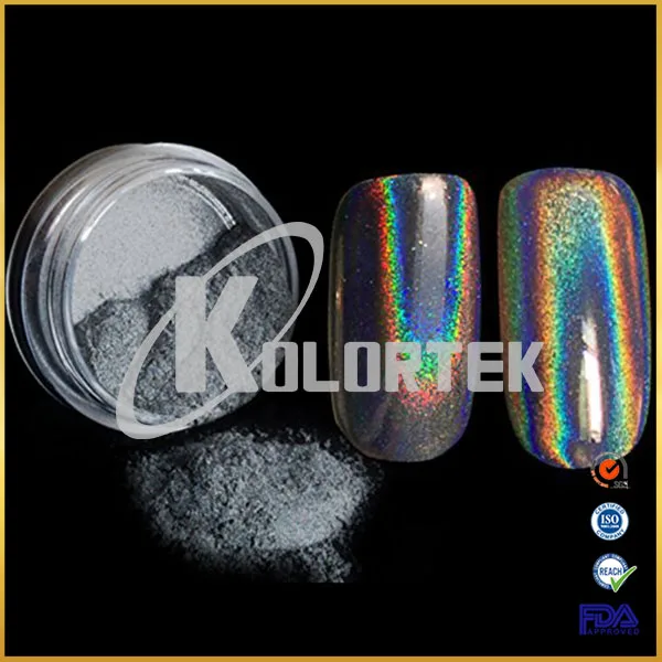 Holographic Glitter Pigment Spectraflair Holographic Pigment Nail Art ...