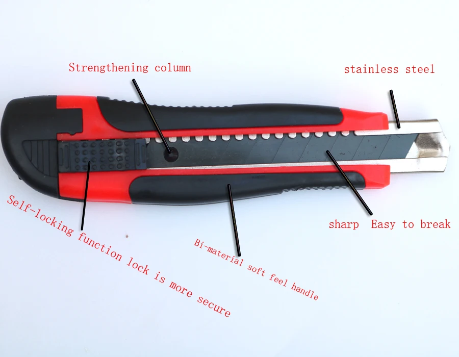 Craftsman Use Snap-off Blade Utility Knife - Durable & Versatile