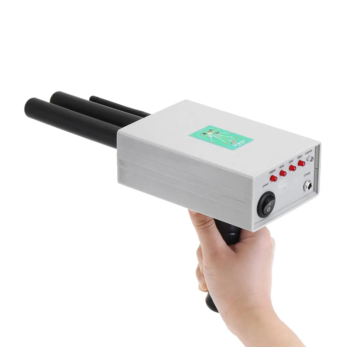 2019 AKS 3D Metal Detector - Advanced Underground Treasure Hunt