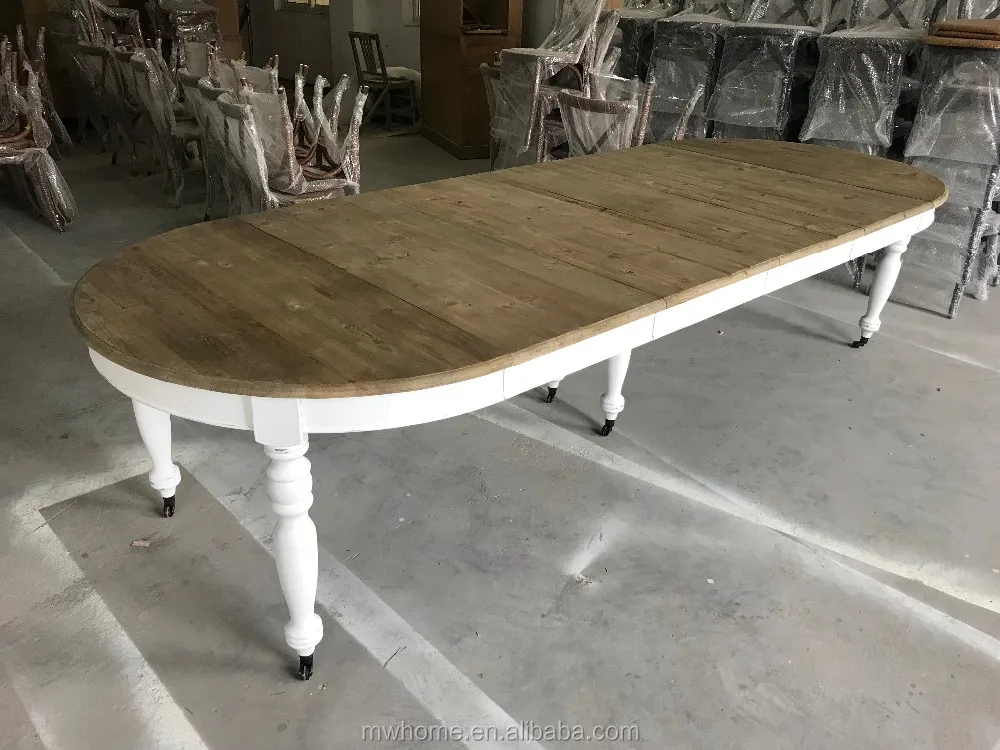 Wooden 12 Seater Round Extendable Dining Table - Buy 12 Seater Dining ...