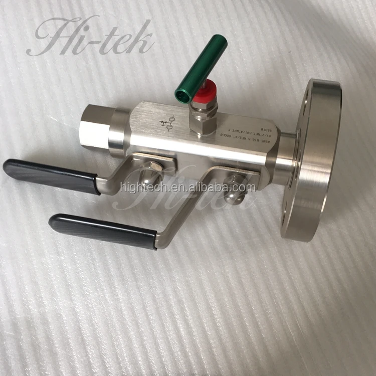 Forged Steel Dbb Monoflange Valve Best Single Block And Bleed Ball ...