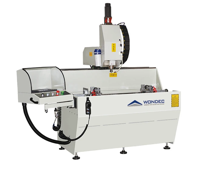 Cnc Drilling Milling Machine For Aluminum And Upvc Profile Processing - Buy Cnc Drilling Milling ...