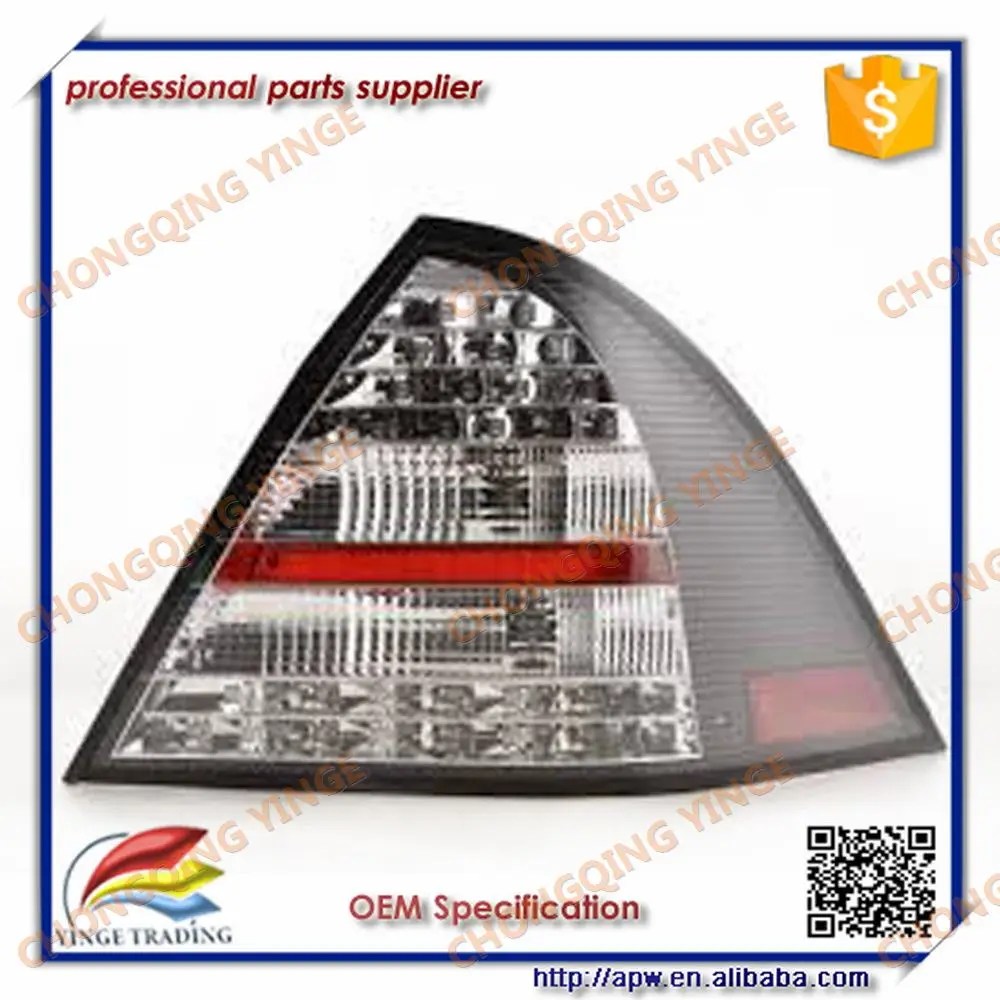 For W203 C32 C36 C280 C230 C320 C240 C180k C200k Led Tail Lamp Rear ...