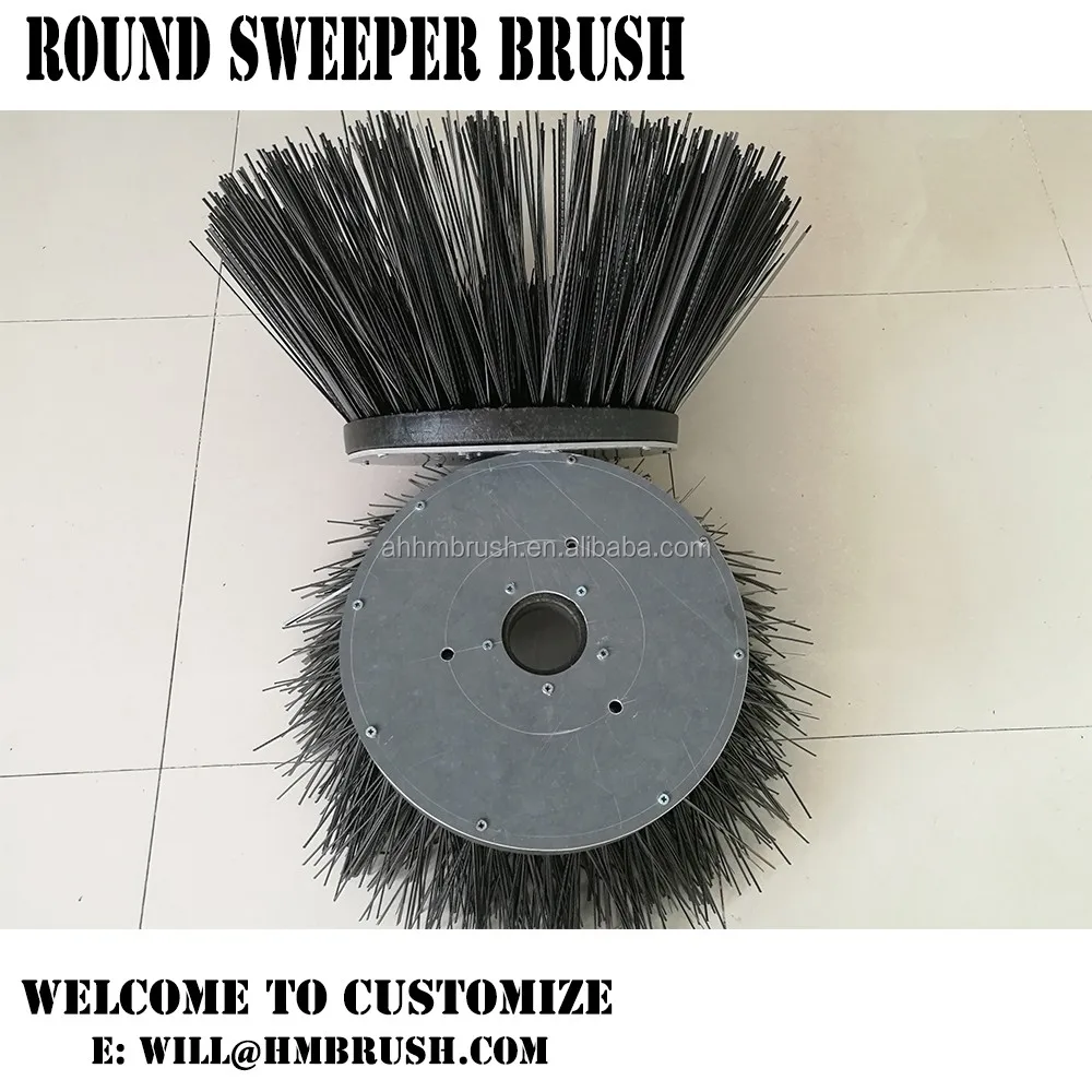 Road Cleaning Equipment Brooms Round Street Sweeper Side Brush Gutter ...