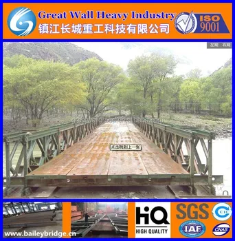 Fast-lane Steel Bridge For Bailey Bridge Hire,Used Bailey Bridges For ...