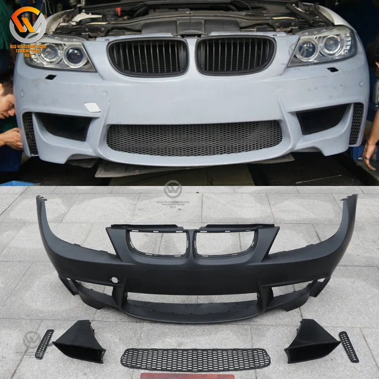 2009-2012 BMW 3 Series E90 Front Bumper Body Kit - 1M Style