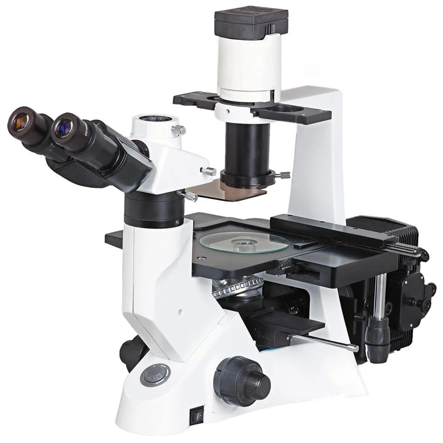 NIB-100 Laboratory Inverted Biological Microscope - 24 Months Warranty