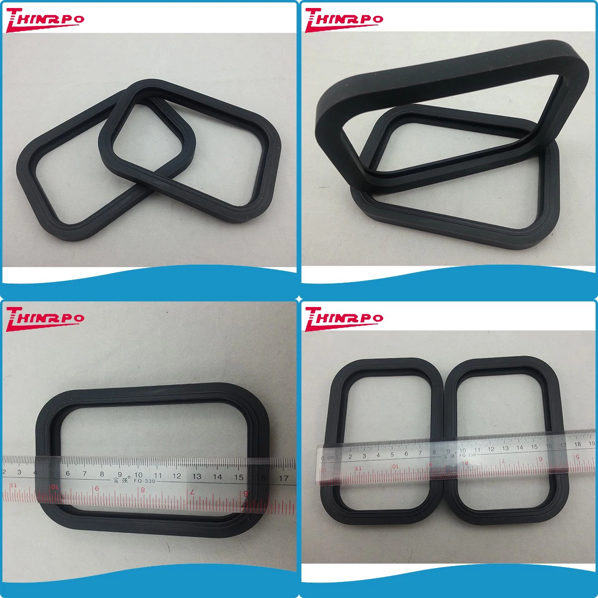 China Custom Molded Rubber Parts Hydraulic Pumb Oil Seal Rubber Lip ...