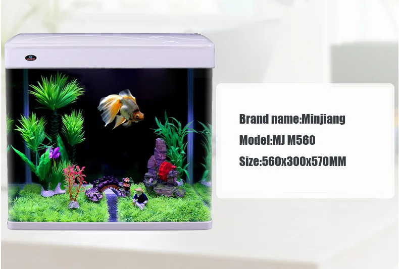 New Design Customized Aquarium 3 In 1 Glass Fish Tank Glass Portable ...