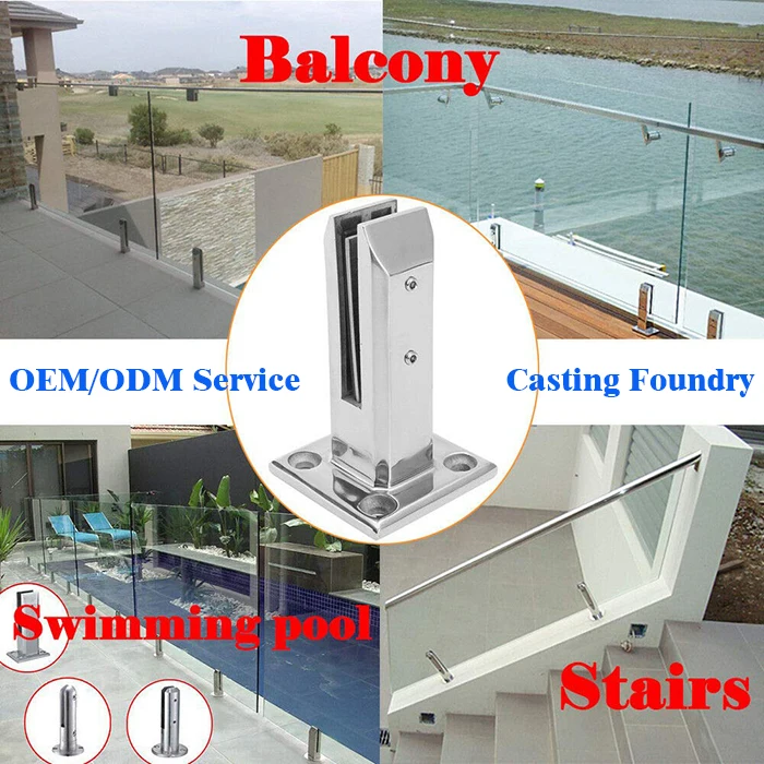 Glass Pool Fencing Spigot For Balistrade Staircase Railing - Buy Duplex ...