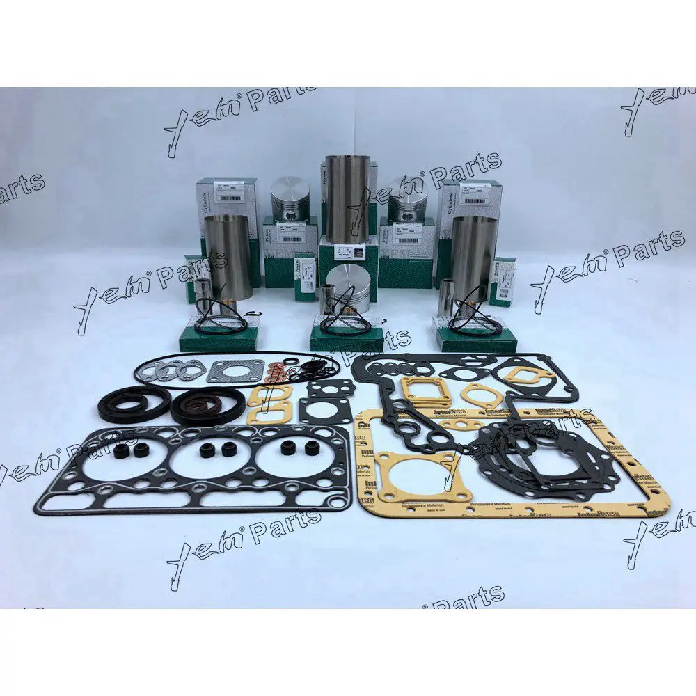 D950 Liner Kit With Cylinder Head Gasket Set For Kubota Engine Parts ...