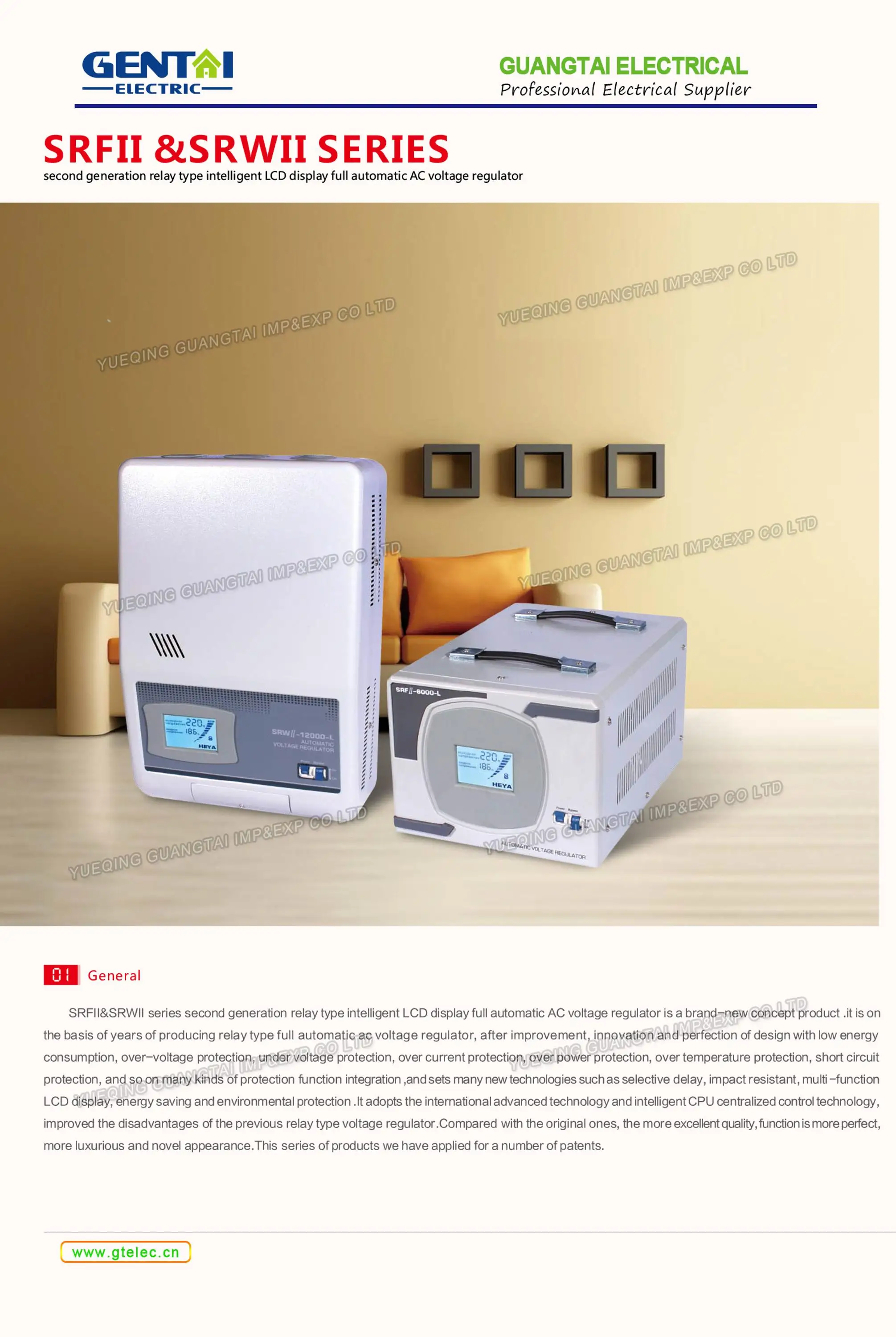 20kva Avr/25kva Avr Ac Voltage Stabilizer / Automatic Voltage Regulator ...