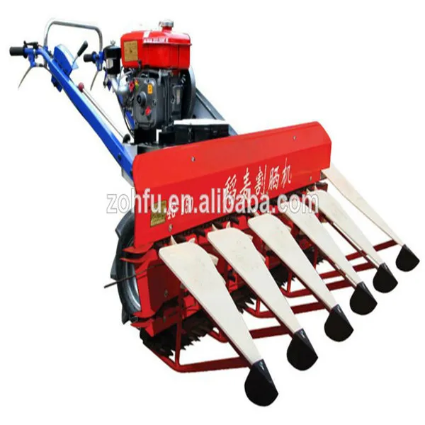 Hand Operated Paddy Rice Harvest Machine/mini Rice Reaper Harvester ...