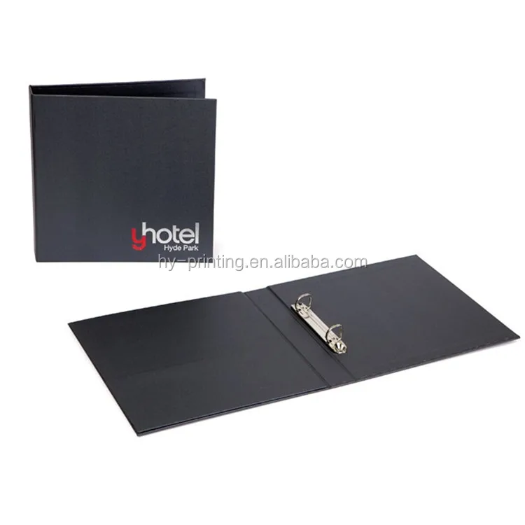 Custom Luxury Pu/linen/leather Paper Hotel Compendium Folders Binder ...