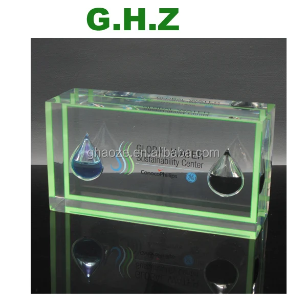 Customized Acrylic Resin Embedment Craft Souvenir Gift Acrylic Gift ...