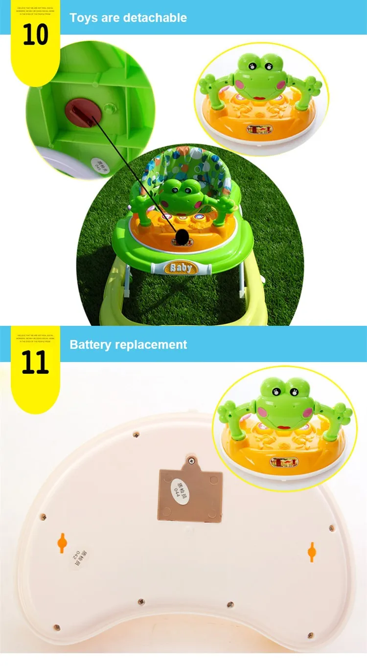 New Model Baby Walker Multifunction/inflatable Rings Baby Walker/360 ...