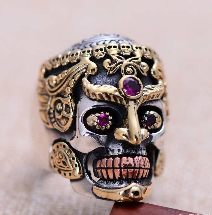 Domineering Lion King Men Big Ring 925 Sterling Silver - Buy Lion King ...