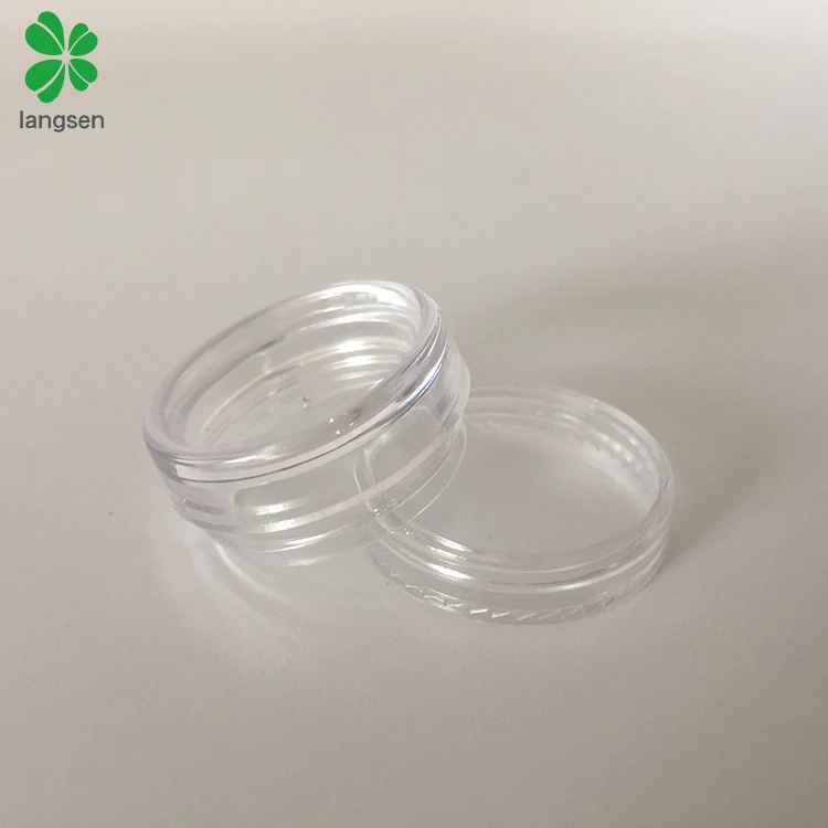 2g Cosmetic Jar - Transparent, Eco-Friendly, and Versatile