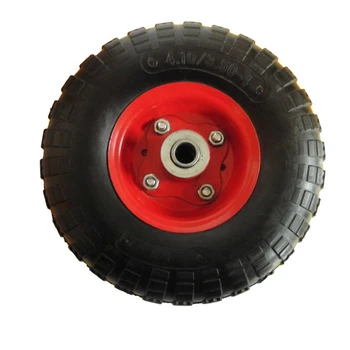 10 Inch Solid Rubber Wheels 4.10/3.50-4 For Hand Truck - Buy 10 Inch ...