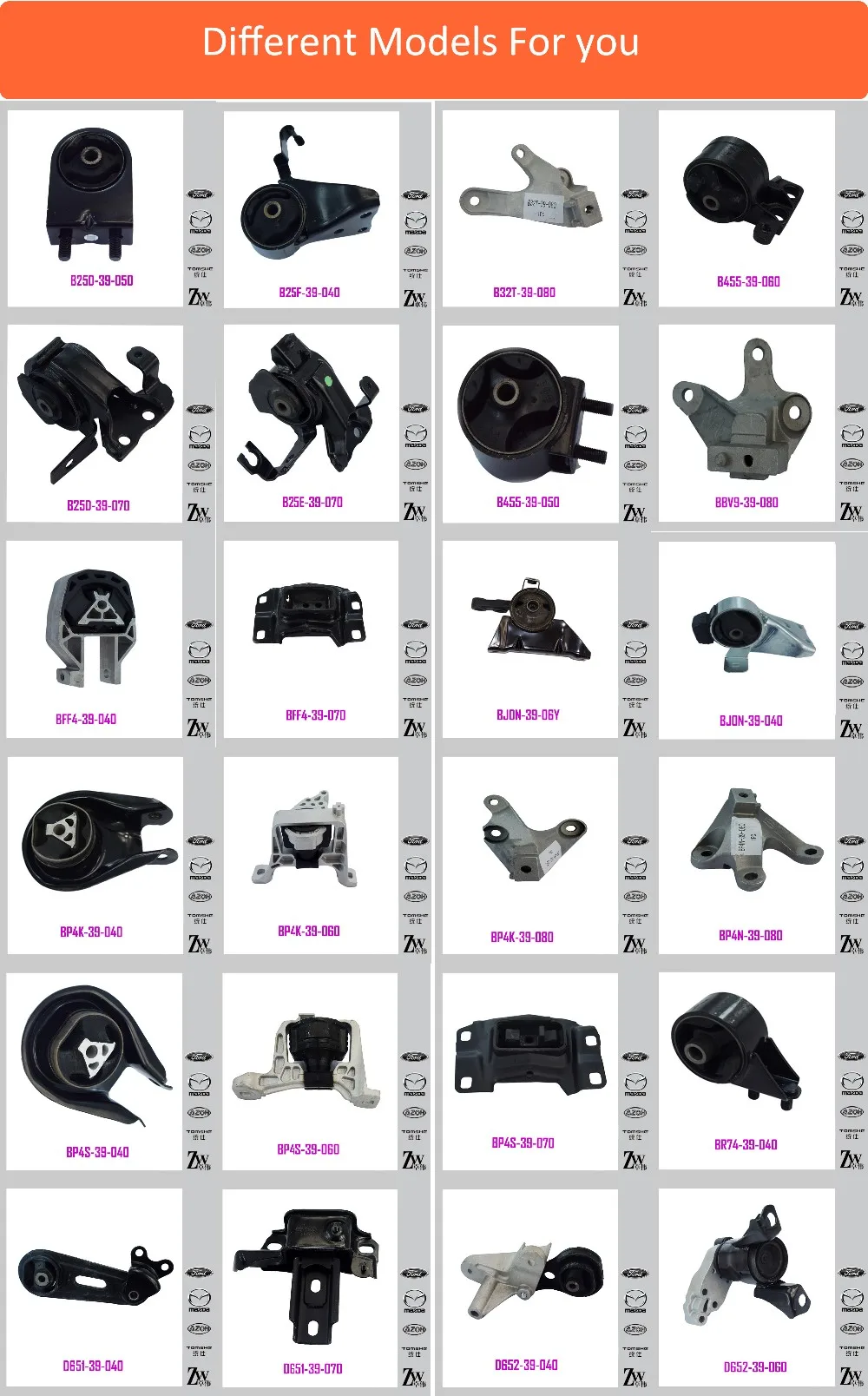 Oem Quality Genuine Motor Parts Engine Mount For D651-39-040,Dg81-39 ...