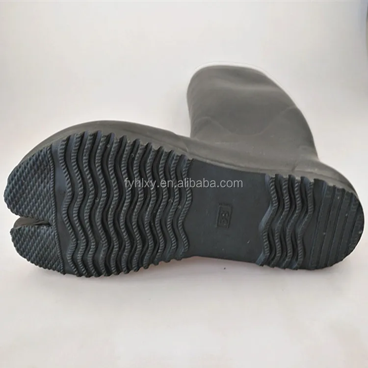 Men & Women Knee Soft Rubber Boot For Farmer Working Farmland Boot Rice ...