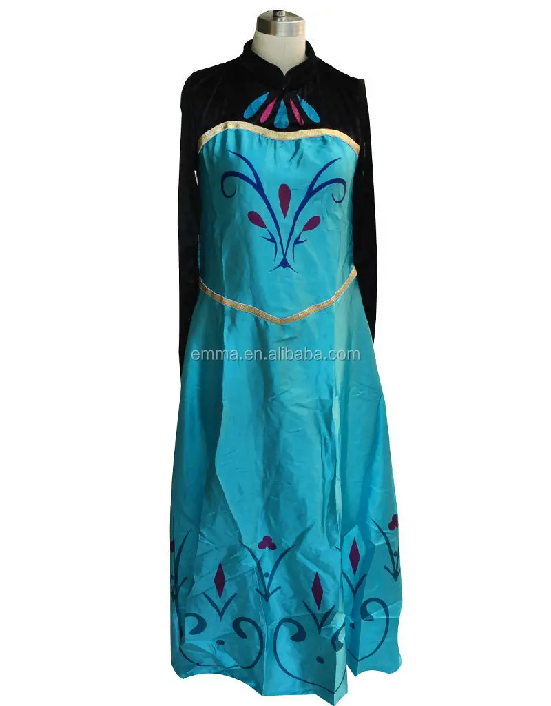 2015 New Design Hot Selling Coronation Dress Cosplay For Adult Frozen ...