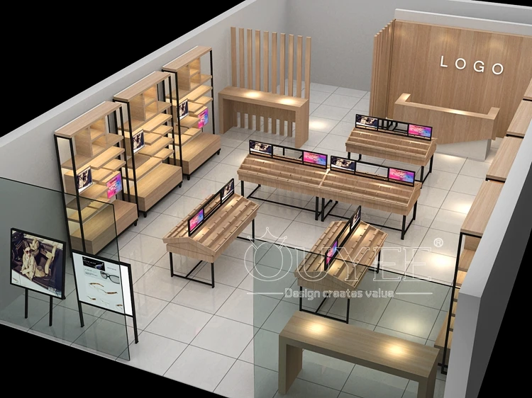 Optical Shop Interior Design - Customized Display Solutions