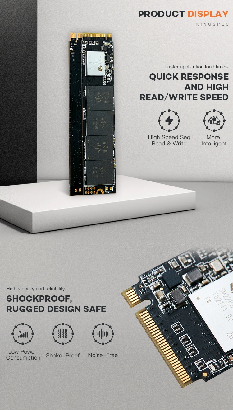 Kingspec Ssd Factory 128gb 256gb 512gb Ssd M.2 2280 Nvme Pcie Hard ...