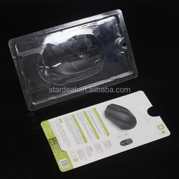 Customize Cheap 2.4ghz Usb Wireless Mouse Clamshell Blister Clear ...