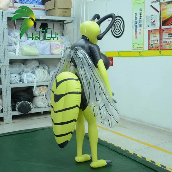 New Design Sexy Inflatable Bee Girl With Big Boobs Sexy Inflatable Toys