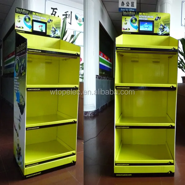 Customized Electronic Display Rack Shop Fitting - Buy Display Rack ...