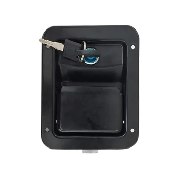 Truck Body Parts Stainless Steel Recessed Tool Box Door Lock Paddle ...