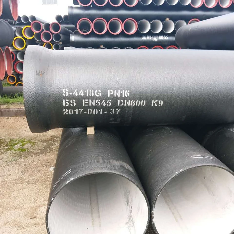 Factory Direct Sale 600mm Ductile Iron Pipe 24 Inch Drain Pipe - Buy 24 ...